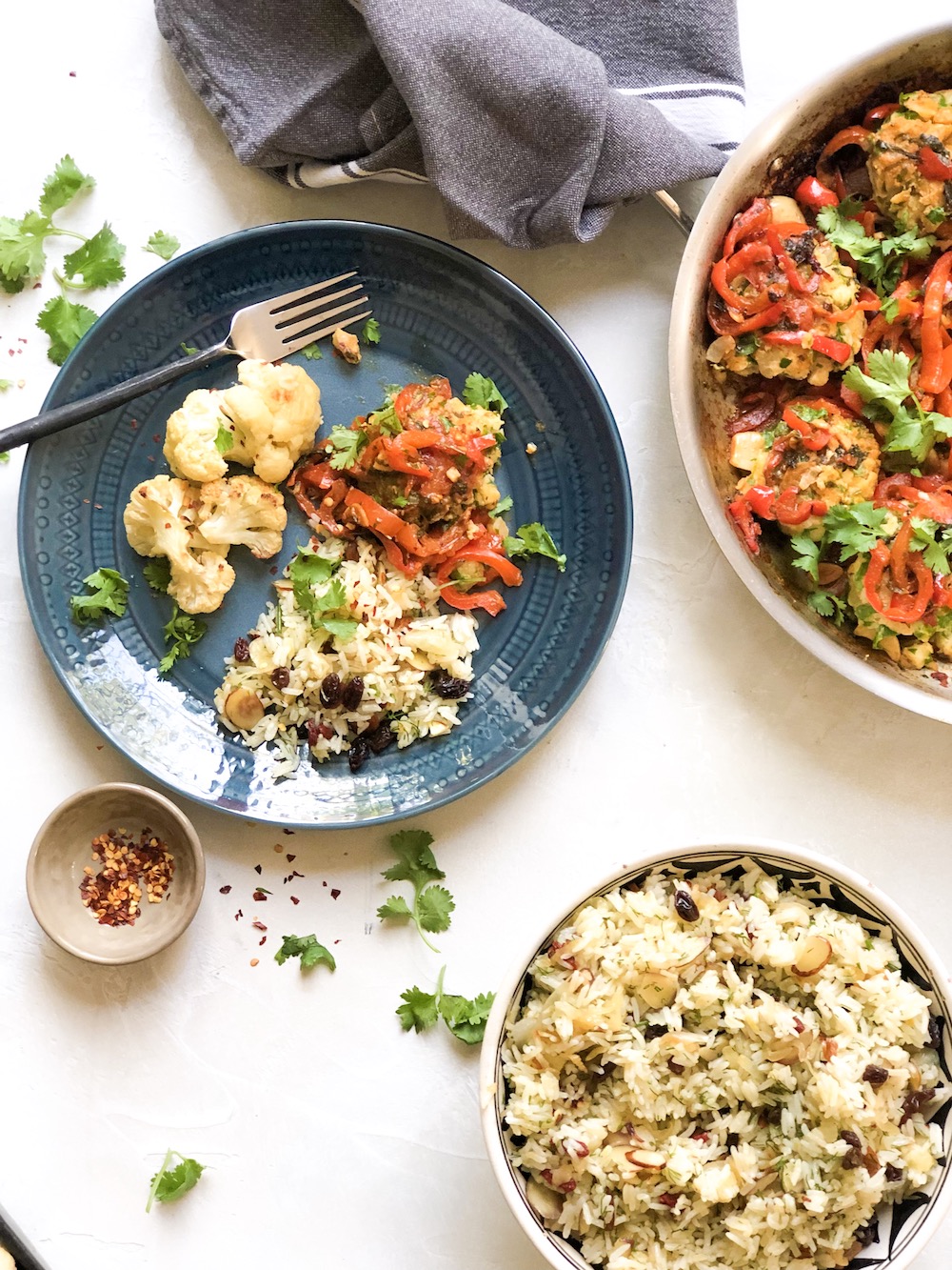Jeweled Rice with Caramelized Onions, Dill, Pistachios, and Cranberries ...