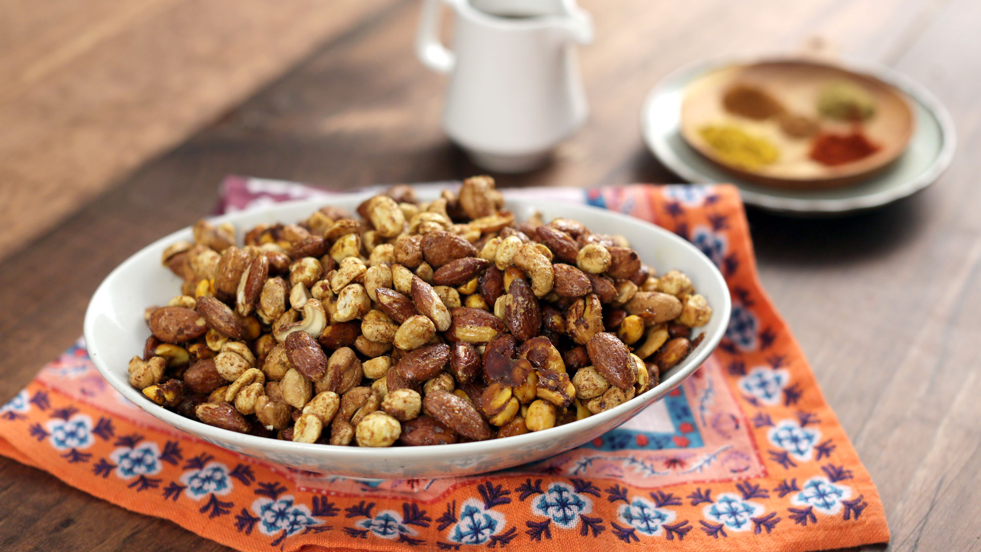 Moroccan Spiced Nuts - Prep + Rally
