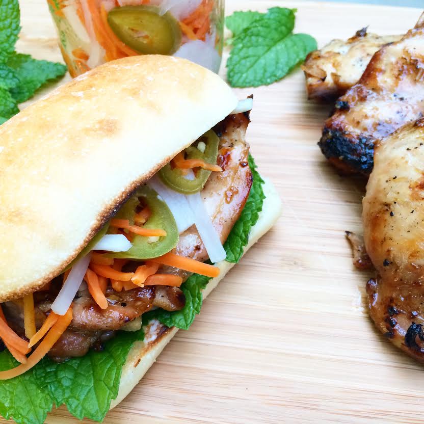 Chicken Bahn Mi Sandwiches - Prep + Rally