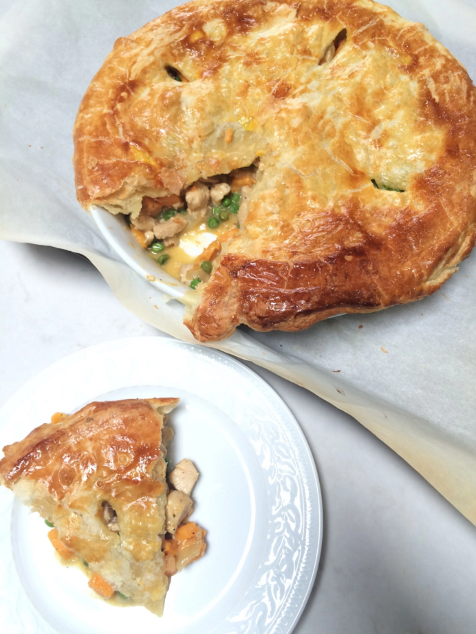 Chicken Veggie Pot Pie - Prep + Rally