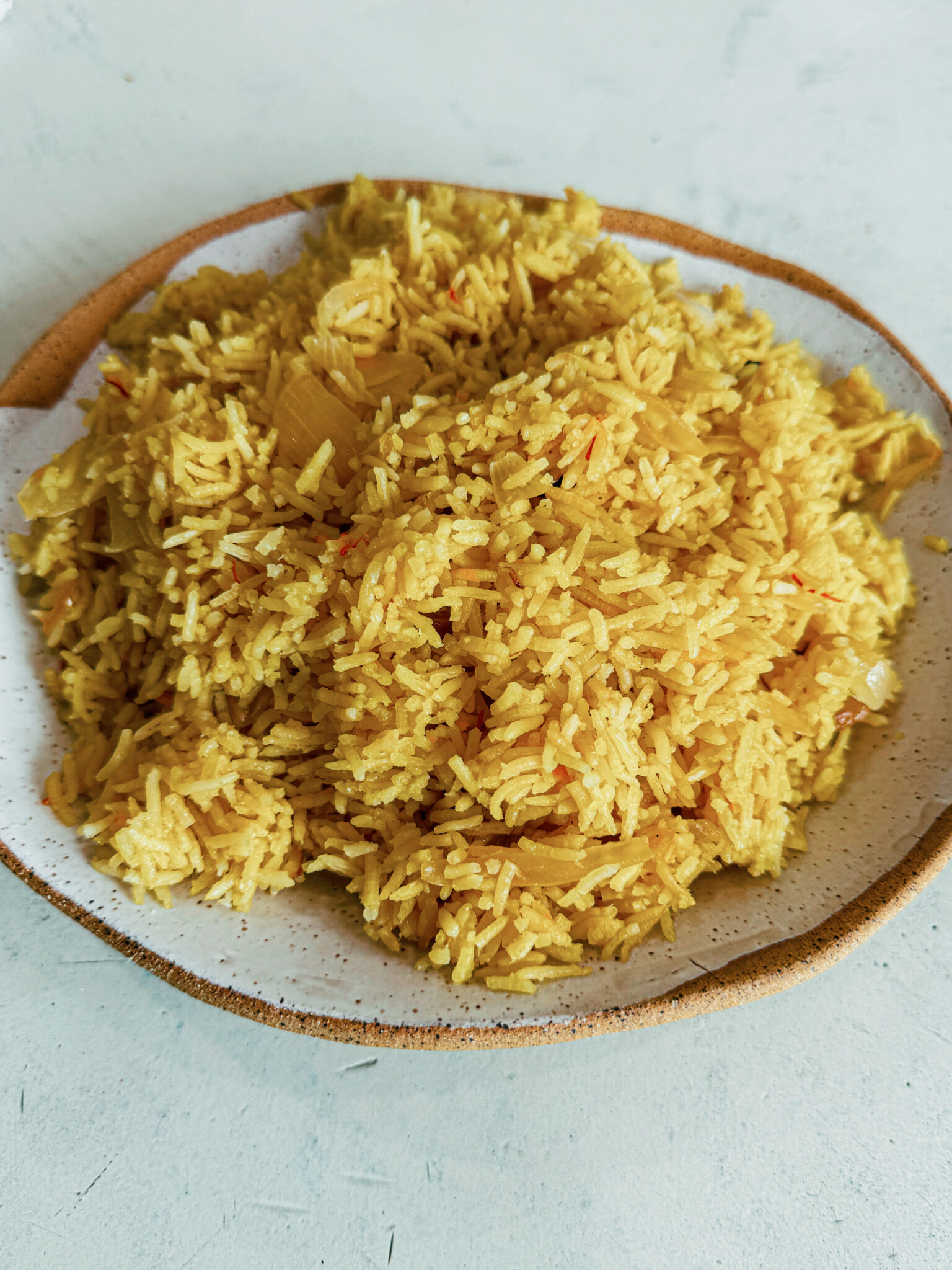 The Best Saffron Rice - Prep + Rally